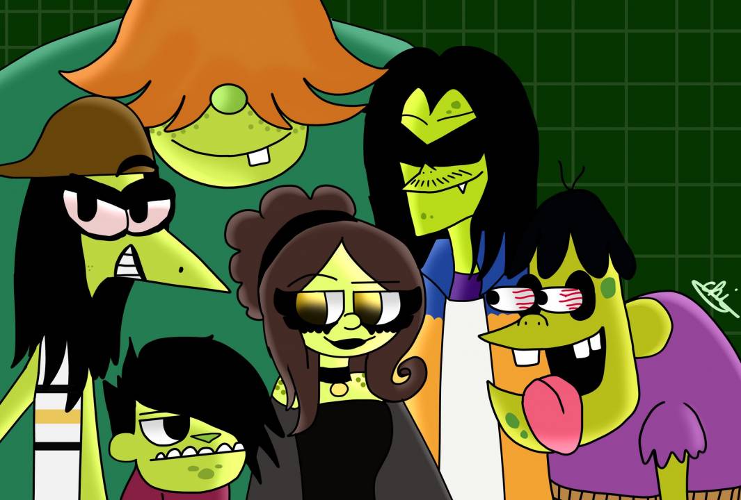 Powerpuff Girls Gangreen Gang