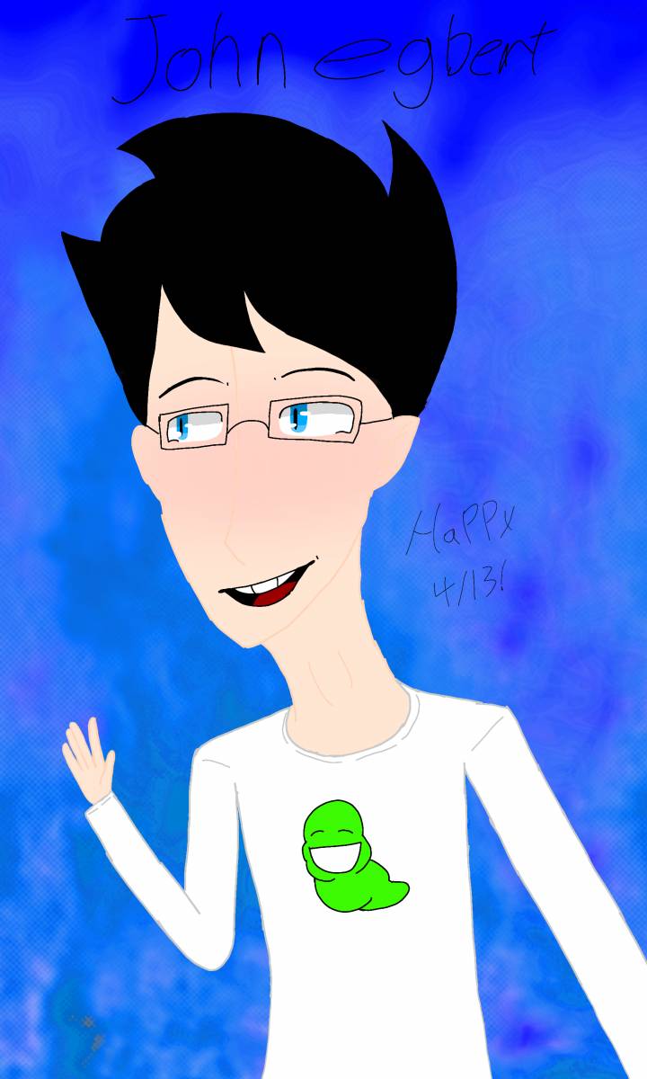 Homestuck John Egbert Hair