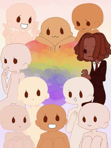 Anime Chibi Group Base