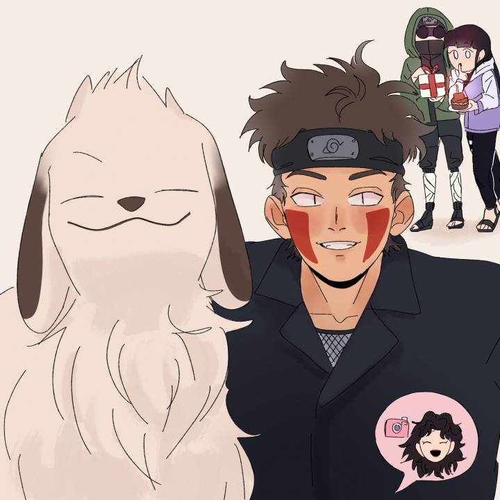 Kiba Inuzuka And Akamaru