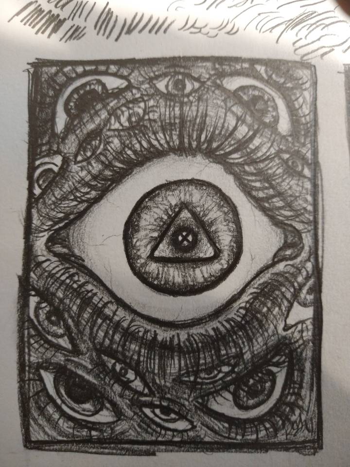 My iconography painting rough draft