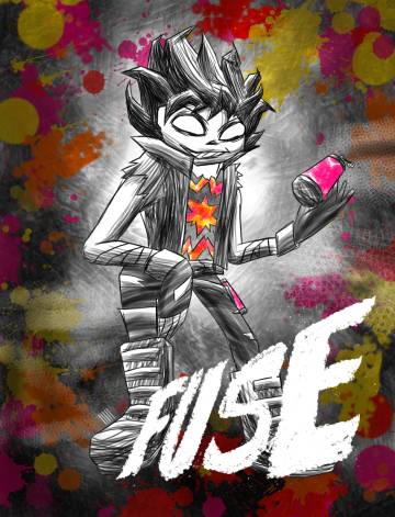 Fuse, the explosion expert! on Sketchers United
