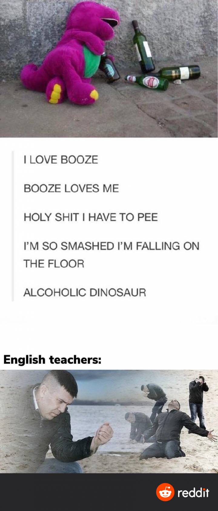 Drunk Barney Song Memes Look At Our Barney