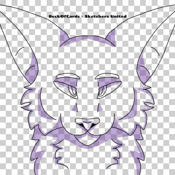 FTU cat headshot base shaded version - Sketchers United