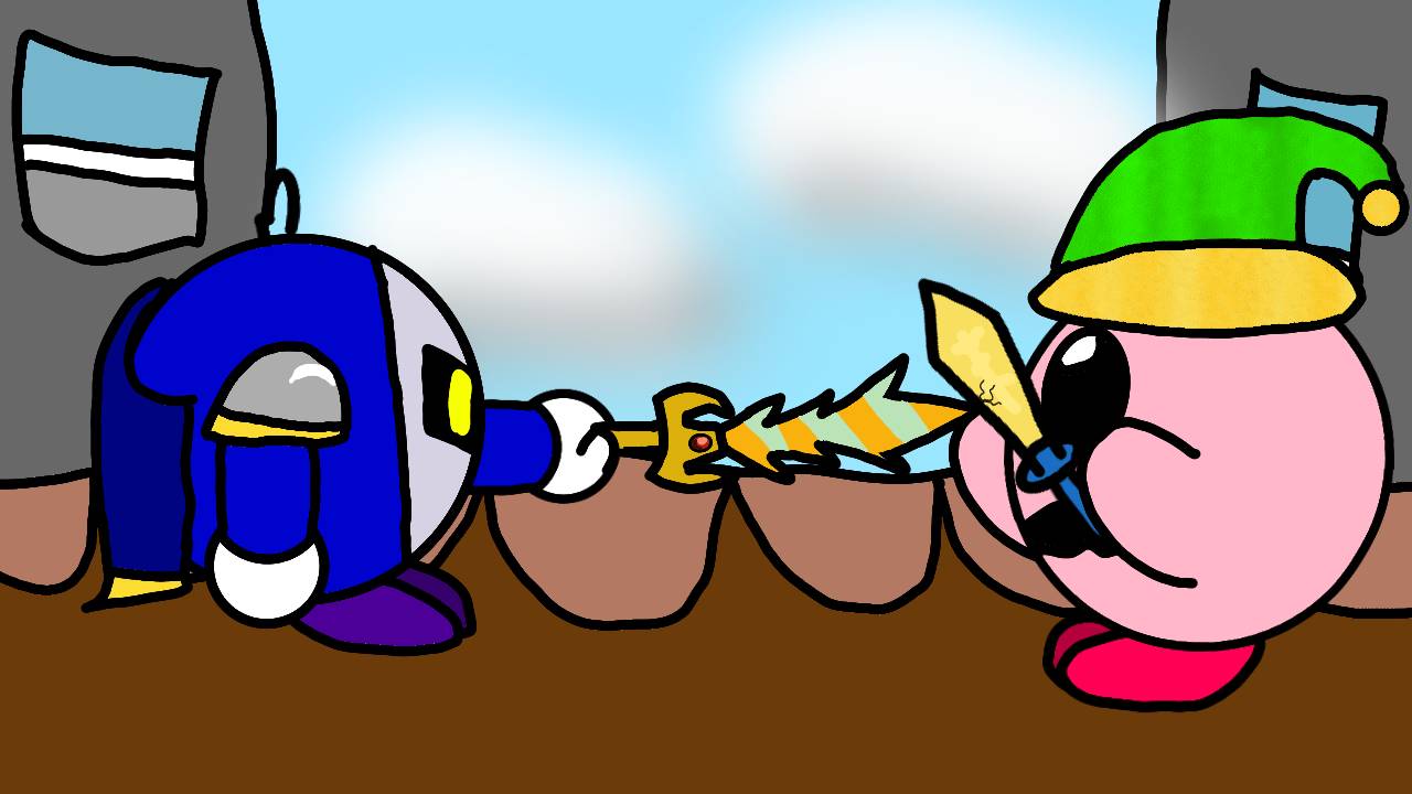 Meta Knight Vs Kirby