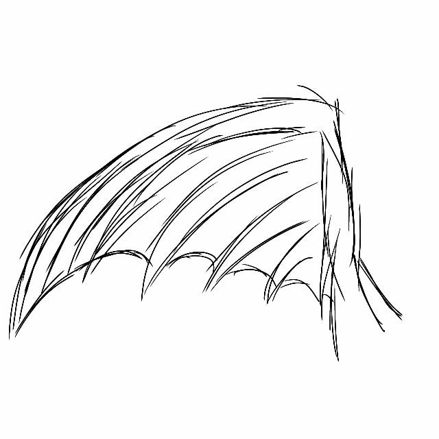 Dragon Wings Side View
