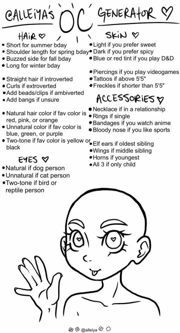 OC Generator Template - Sketchers United