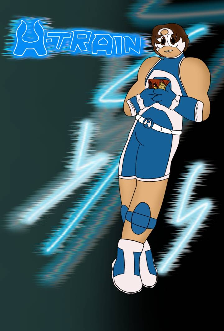 Comic A-Train Movie Poster by RagzPizzle on Sketchers United