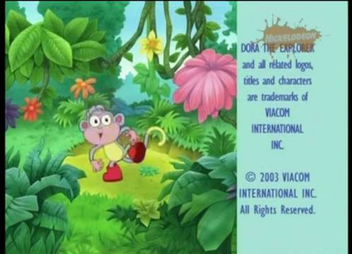 Dora The Explorer Swing Into Action Vhs