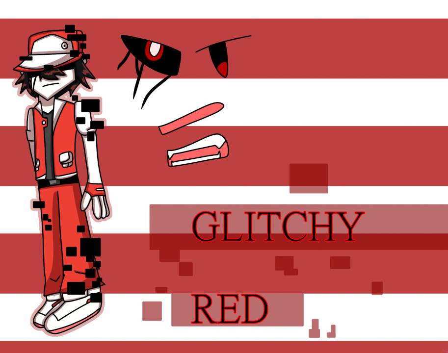 Glitchy Red