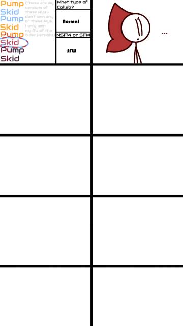 Waifu Chart Template