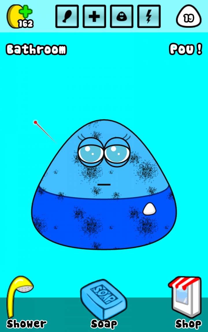 Pou When Sick
